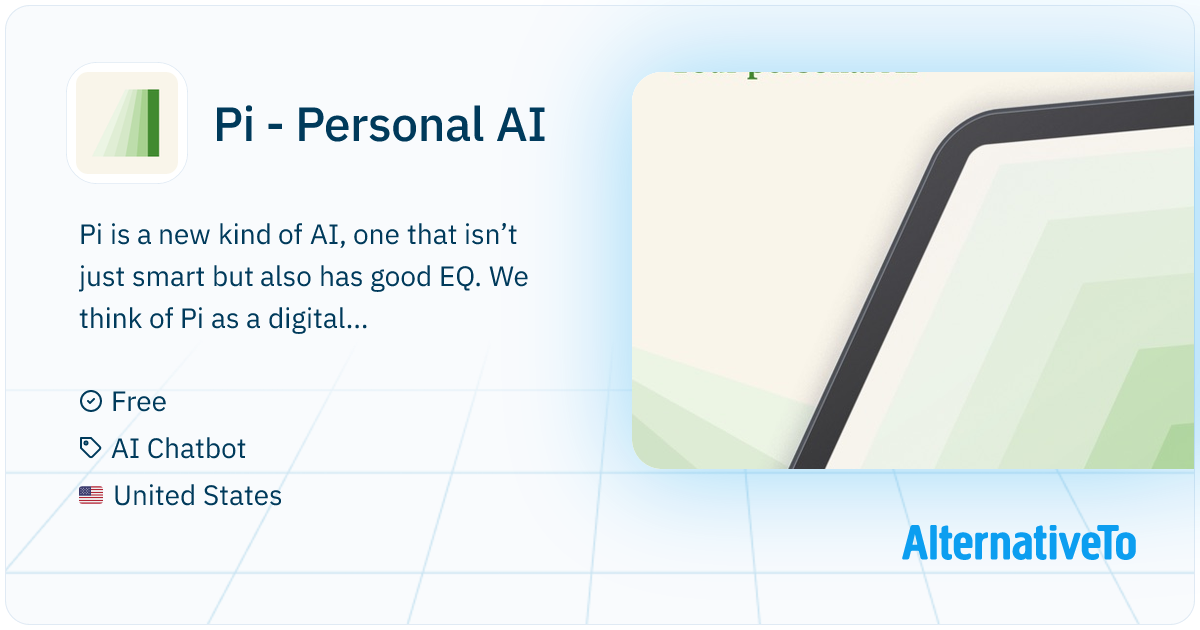 Pi - Personal AI: Pi is a new kind of AI, one that isn’t just smart ...