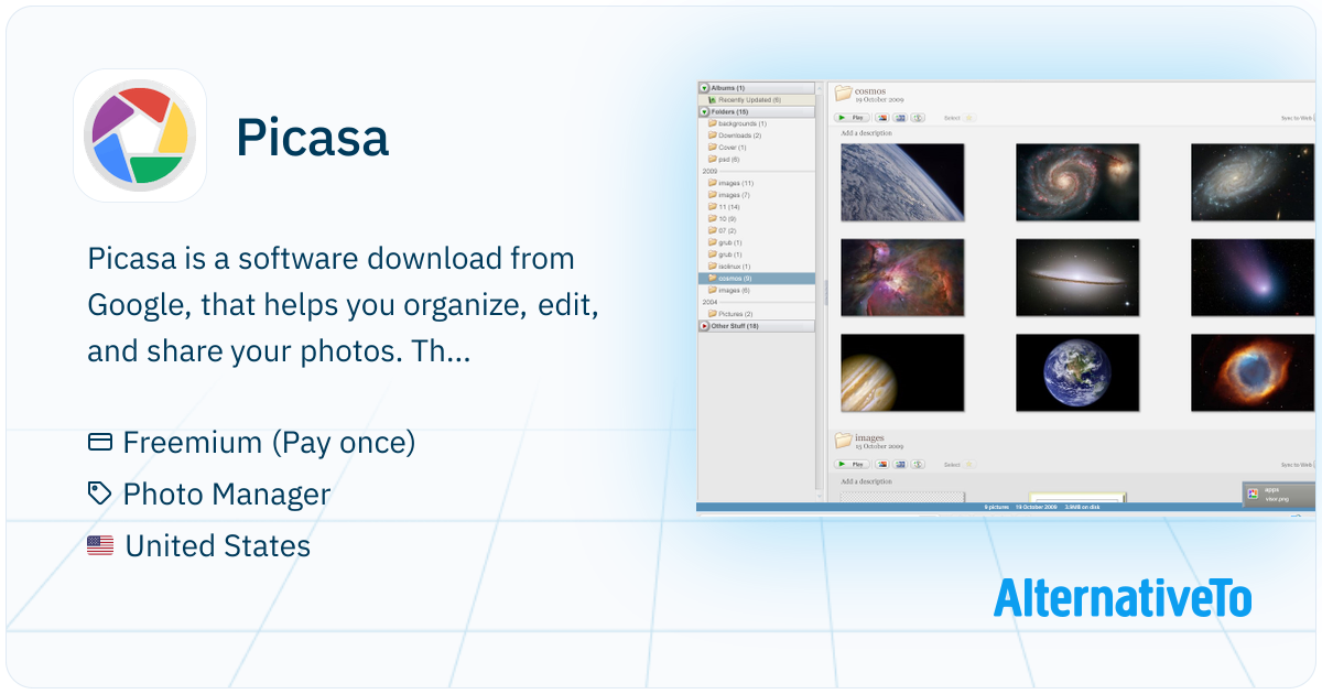 Picasa: Software download from Google, that | AlternativeTo