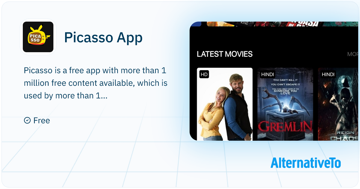 Picasso App: To watch Millions of Content for free, you can use the ...