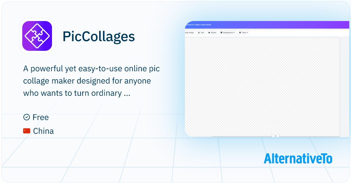 PicCollages: Create stunning pic collages online. | AlternativeTo