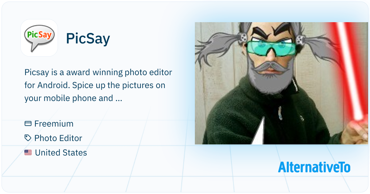 PicSay: Picsay is a award winning photo editor for | AlternativeTo