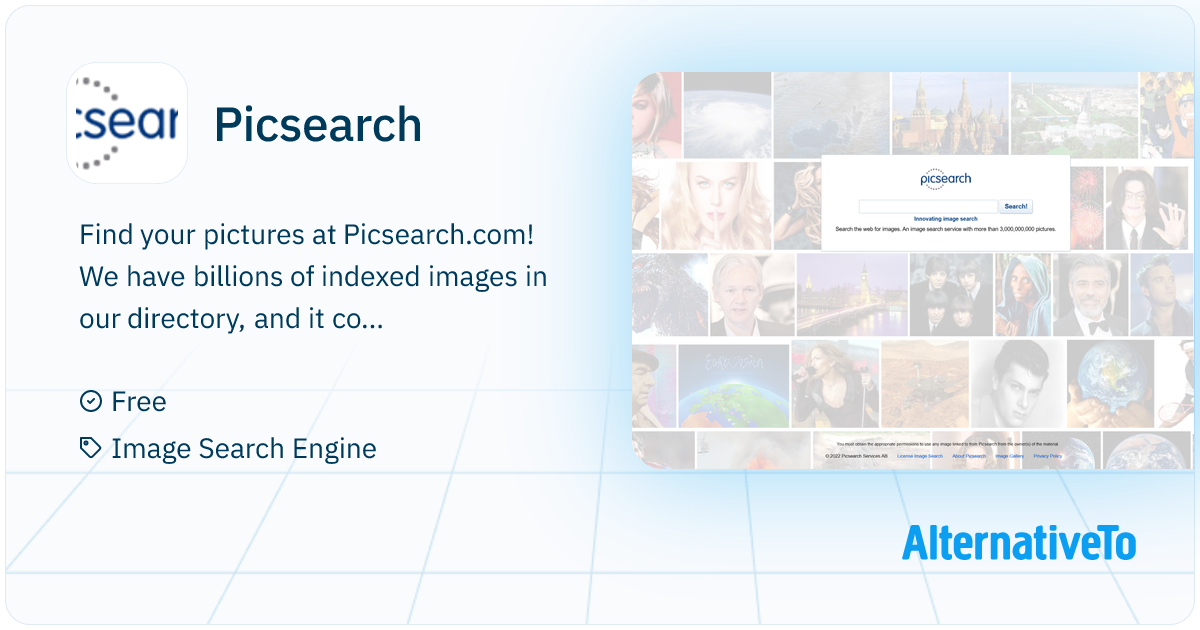 Picsearch: Find your pictures at Picsearch.com! | AlternativeTo