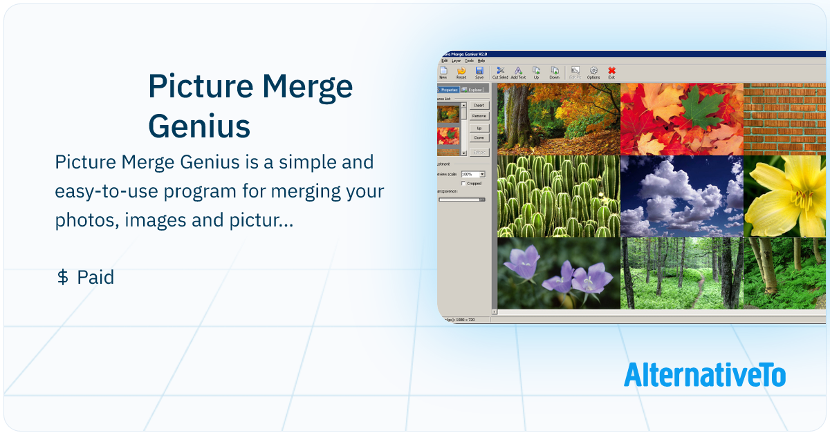 Picture Merge Genius: Simple and easy-to-use | AlternativeTo