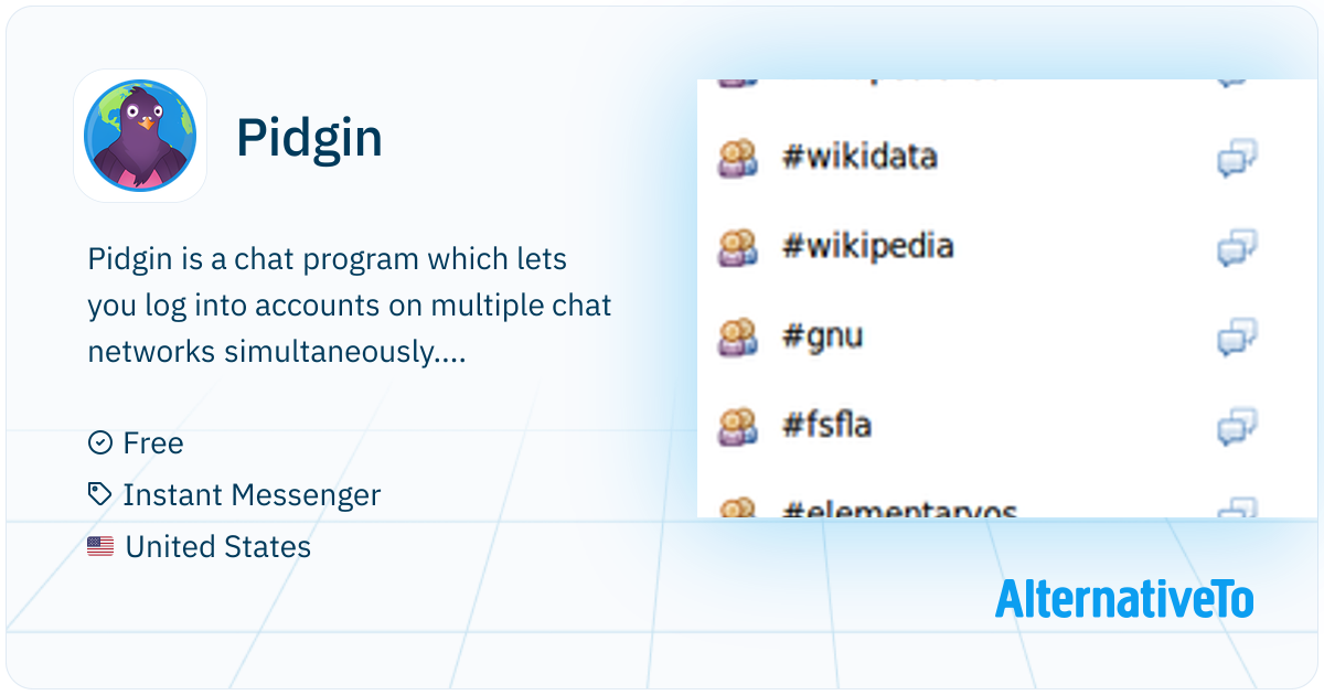 Pidgin: Chat program which lets you log into accounts on multiple chat ...
