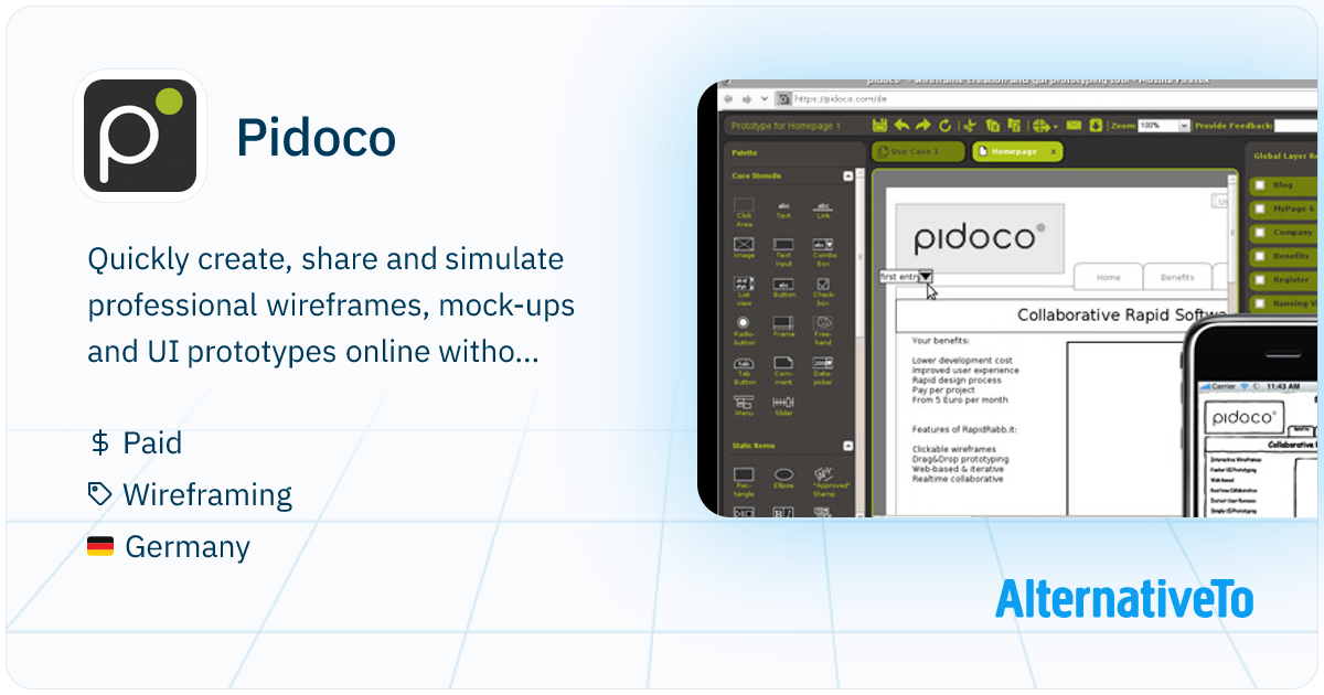 Pidoco: Quickly create, share and simulate professional interactive ...