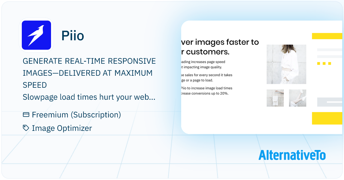 Piio: Generates responsive images so you don't have to optimize ...