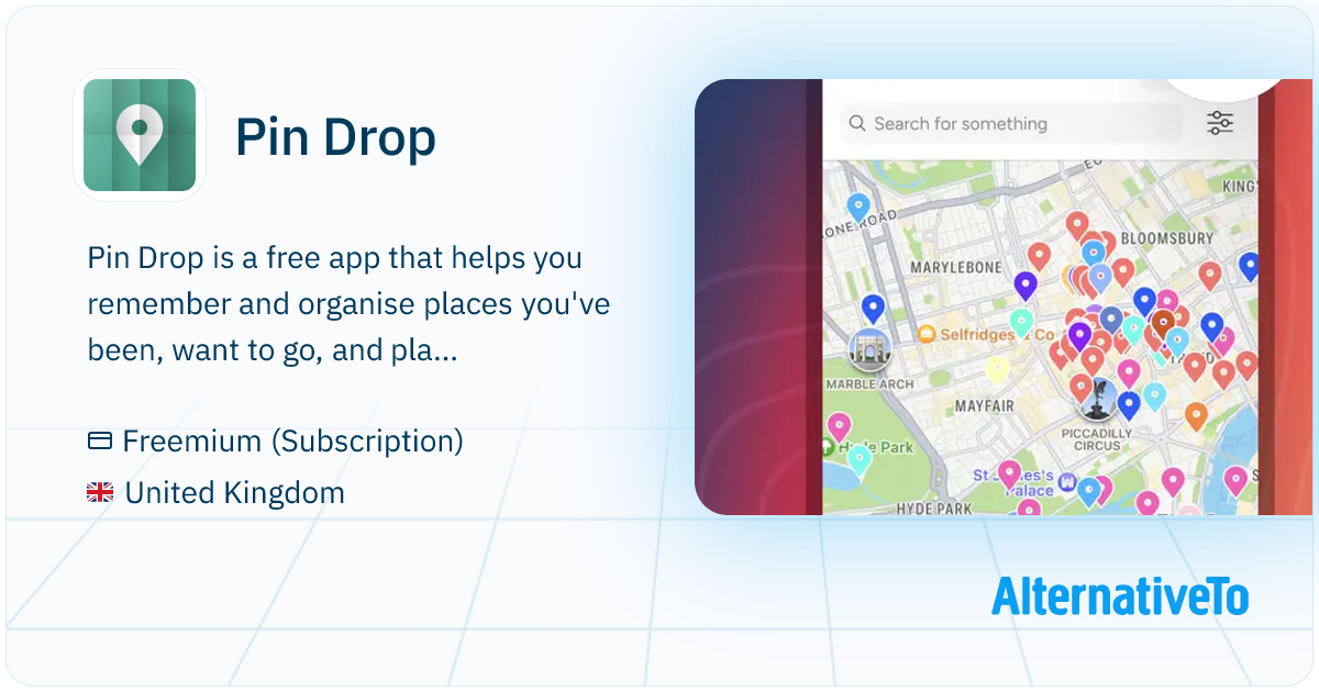 Pin Drop: Map your world, remember your past adventures and plan for ...