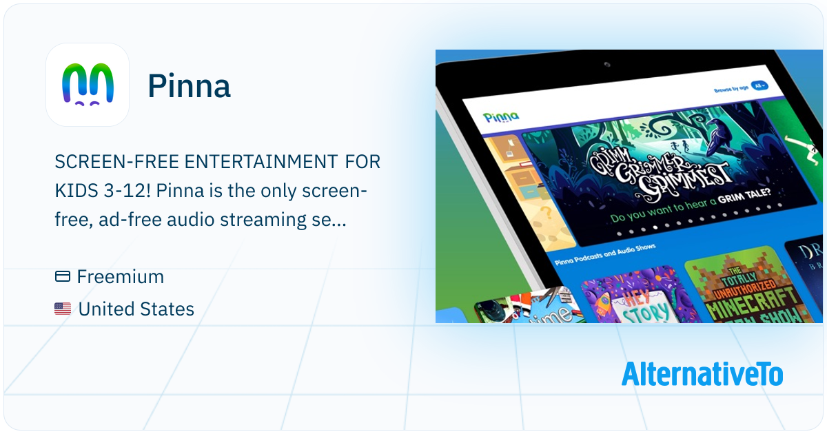 Pinna: Podcasts for kids 3-12 | AlternativeTo