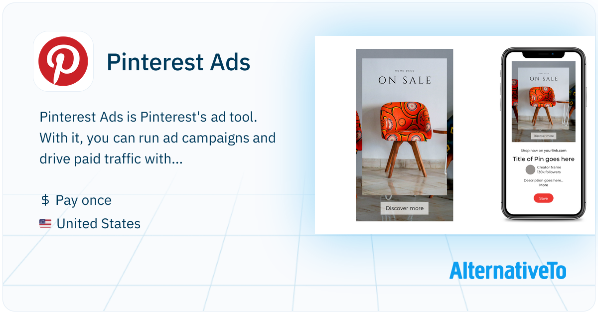 Pinterest Ads: Is Pinterest's ad tool. With it, you can run ad ...