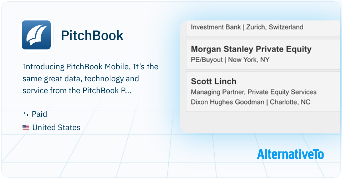 PitchBook: Award winning data & technology provider for the global ...