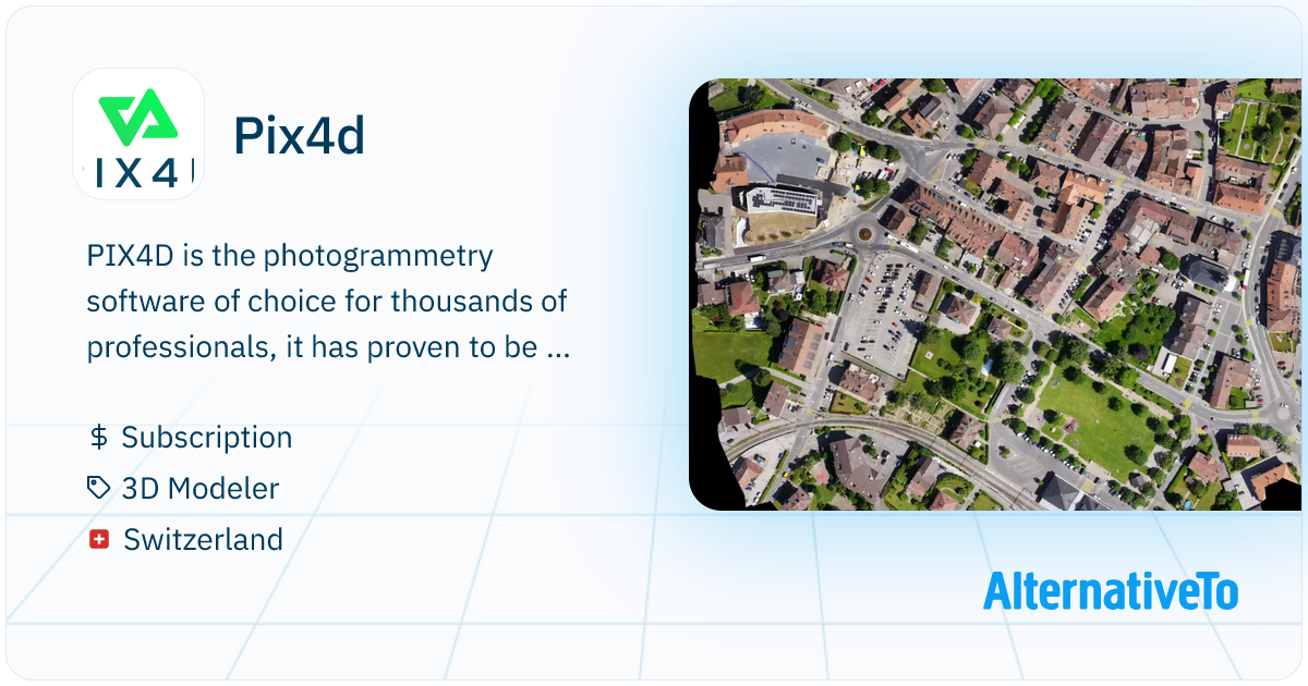 Pix4d: A unique suite of photogrammetry software for drone mapping ...