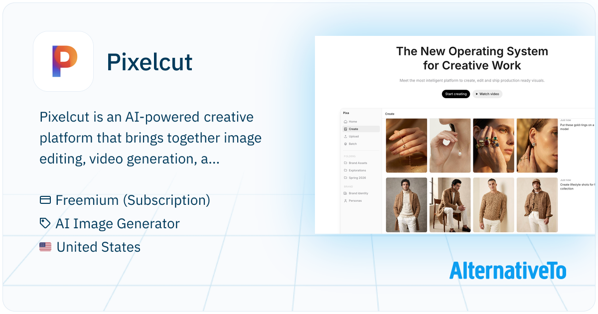 Pixa (formerly Pixelcut): AI-powered creative platform for editing ...