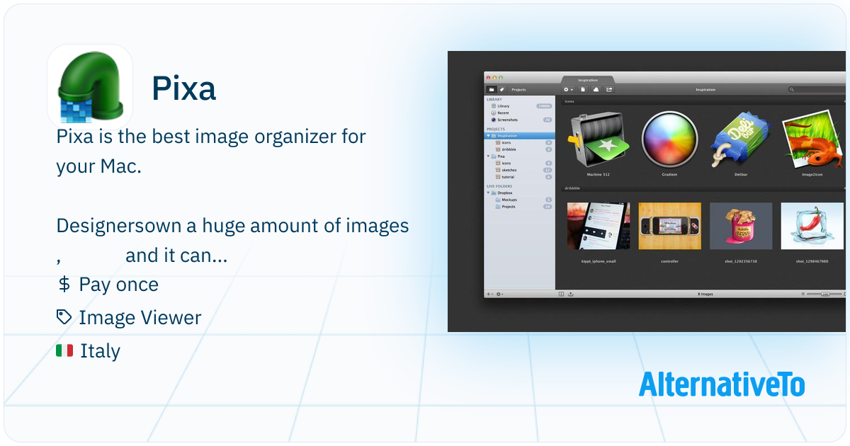 Pixa: The best image organizer for your Mac | AlternativeTo