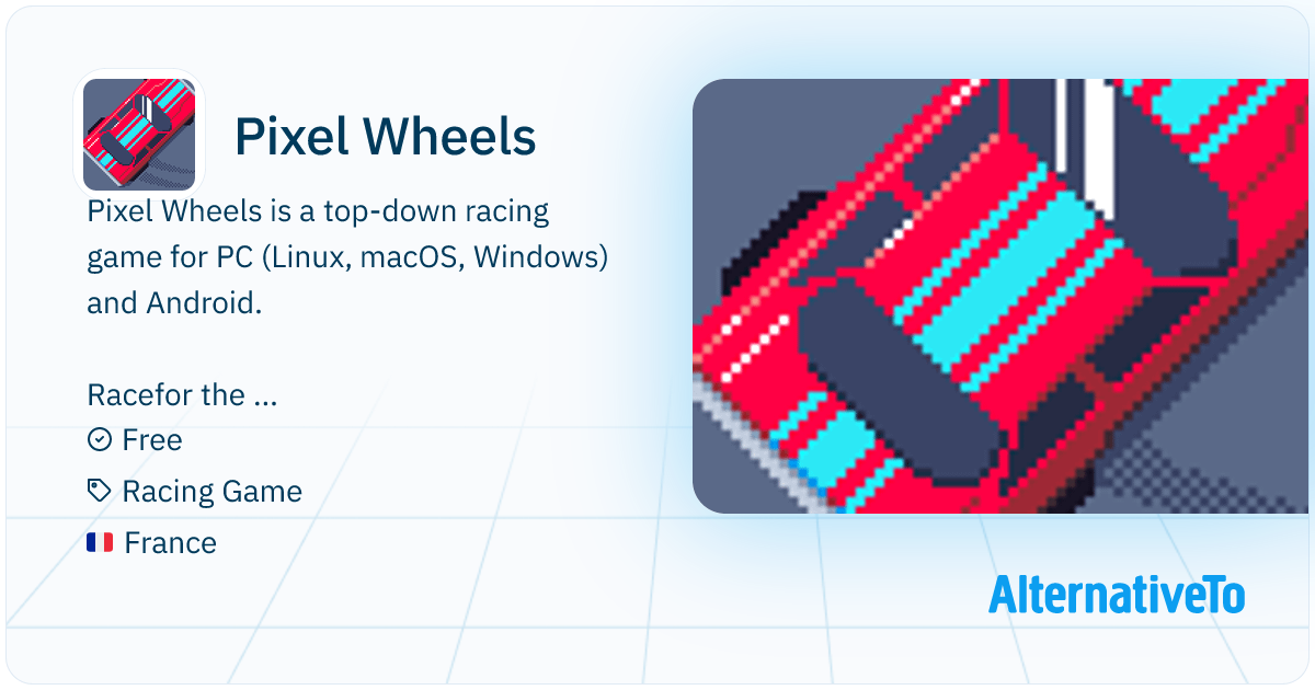Pixel Wheels: A top-down retro racing game for PC (Linux, macOS ...