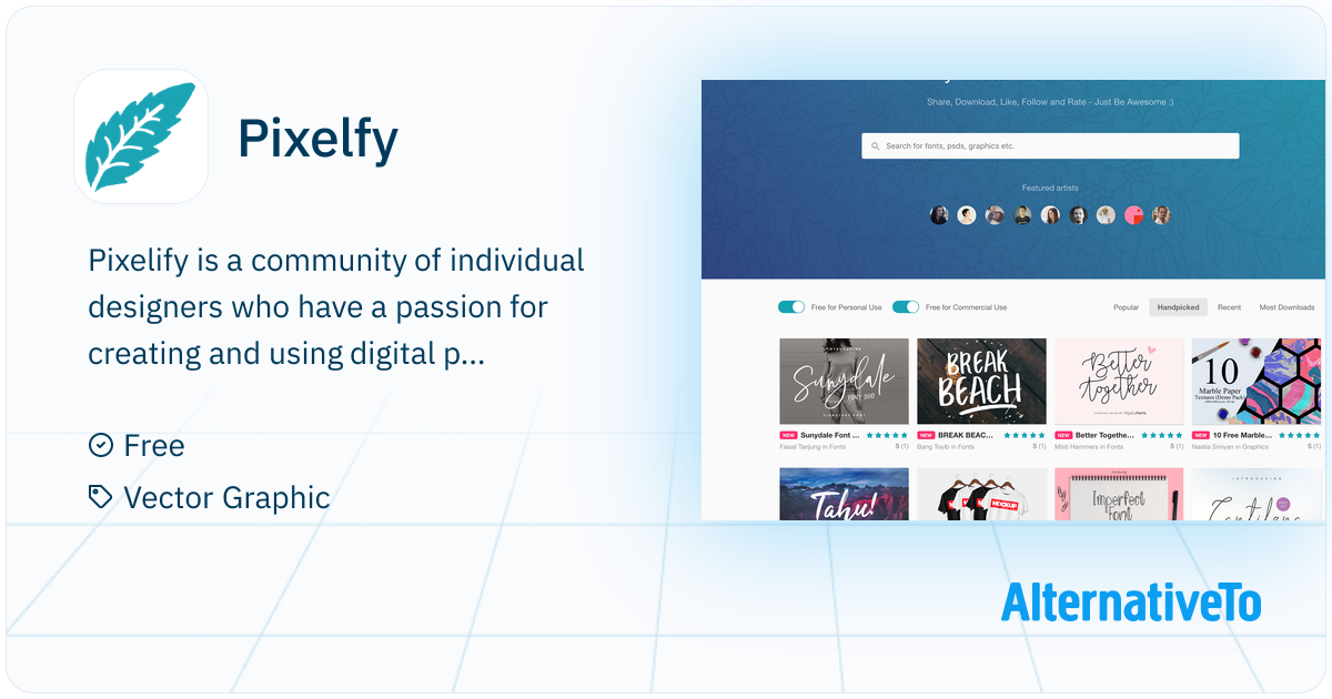 Pixelfy: Pixelify is a high-quality design asset sharing community ...