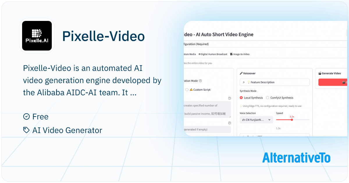 Pixelle-Video AI: An open-source AI video generation engine developed ...