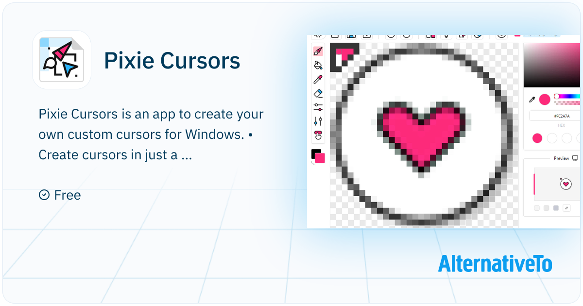 Pixie Cursors: App to create your own custom cursors for Windows ...