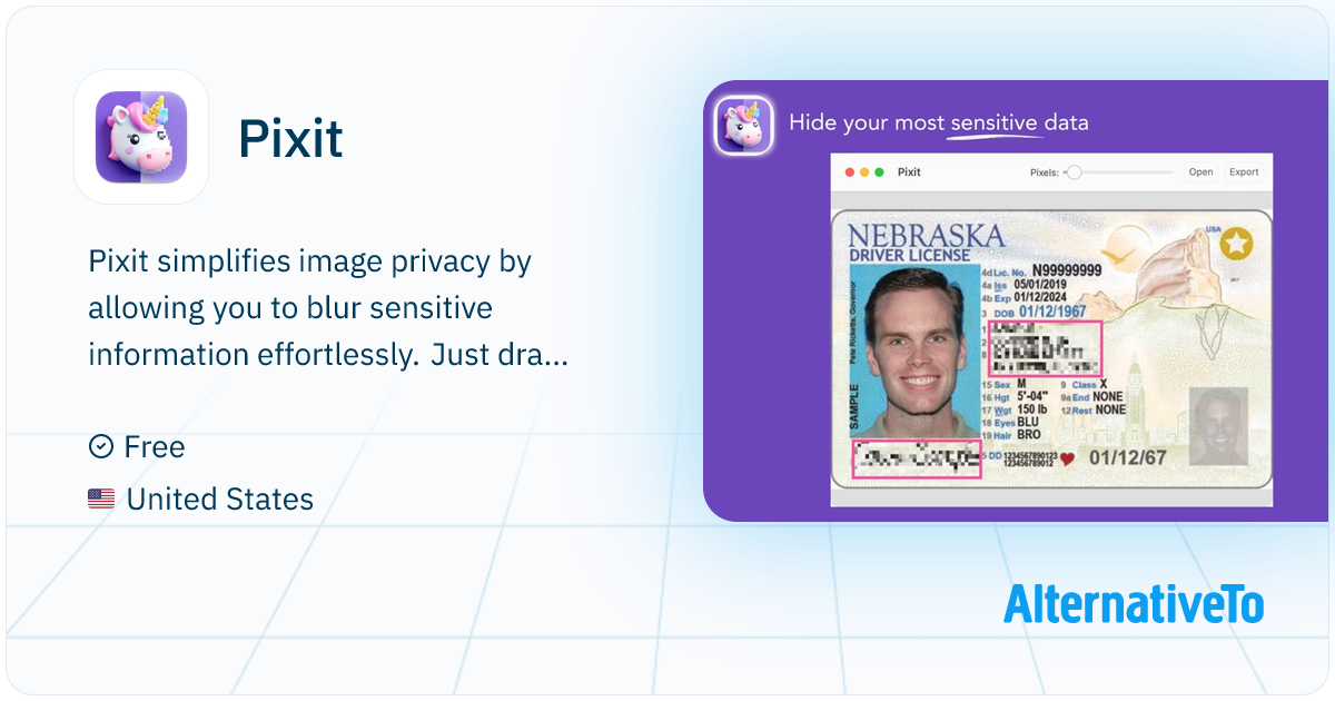 Pixit: Simplifies image privacy by allowing you to | AlternativeTo