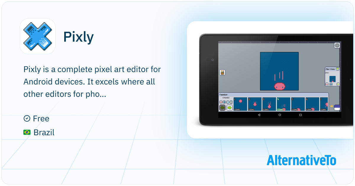Pixly: Complete pixel art editor for Android devices. | AlternativeTo