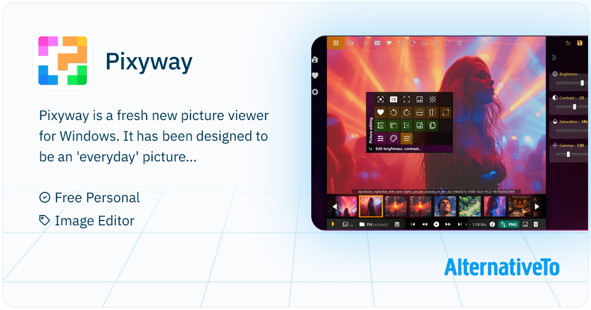 Pixyway: New modern and design image / picture viewer for Windows ...