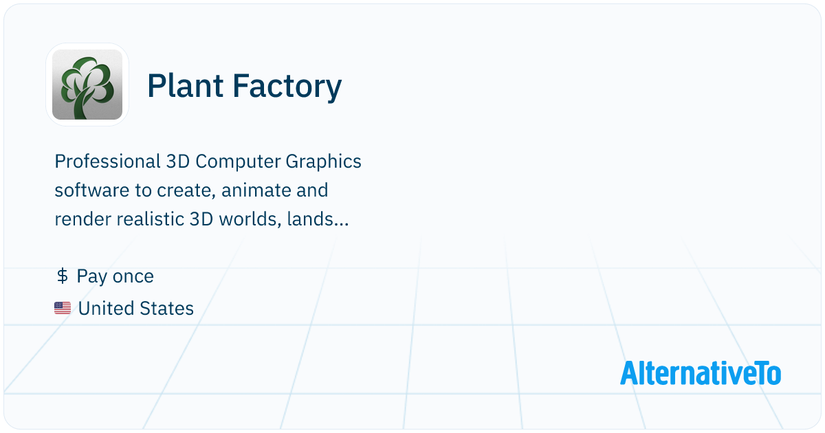 Plant Factory: Professional 3D Computer Graphics software to ...