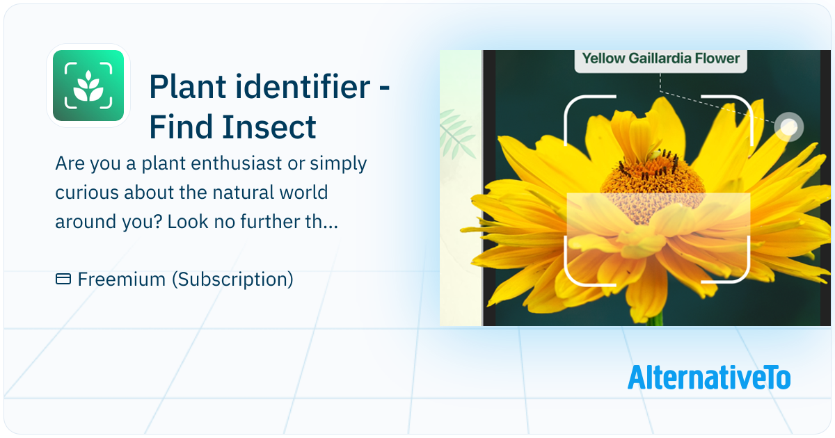 Plant identifier - Find Insect: Snap a photo of any plant, flower, or ...