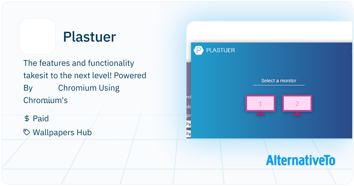 Plastuer: Windows application for setting GIFs, videos, and web pages ...