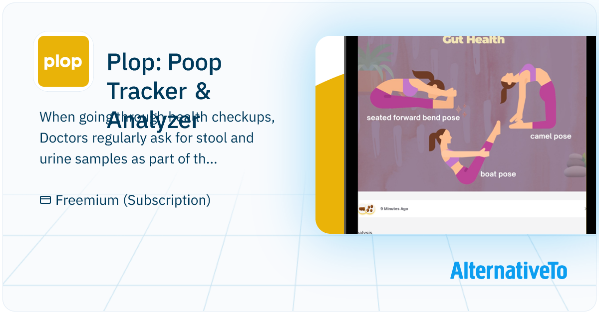 Plop: Poop Tracker & Analyzer: A powerful poop tracker app that monitor ...