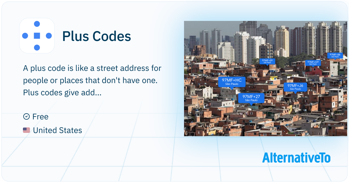 Plus Codes: A plus code address looks like a regular address, but with ...