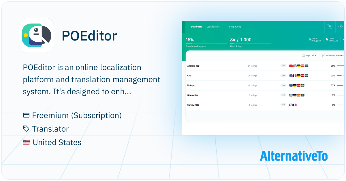 POEditor: Online localization platform and translation management ...