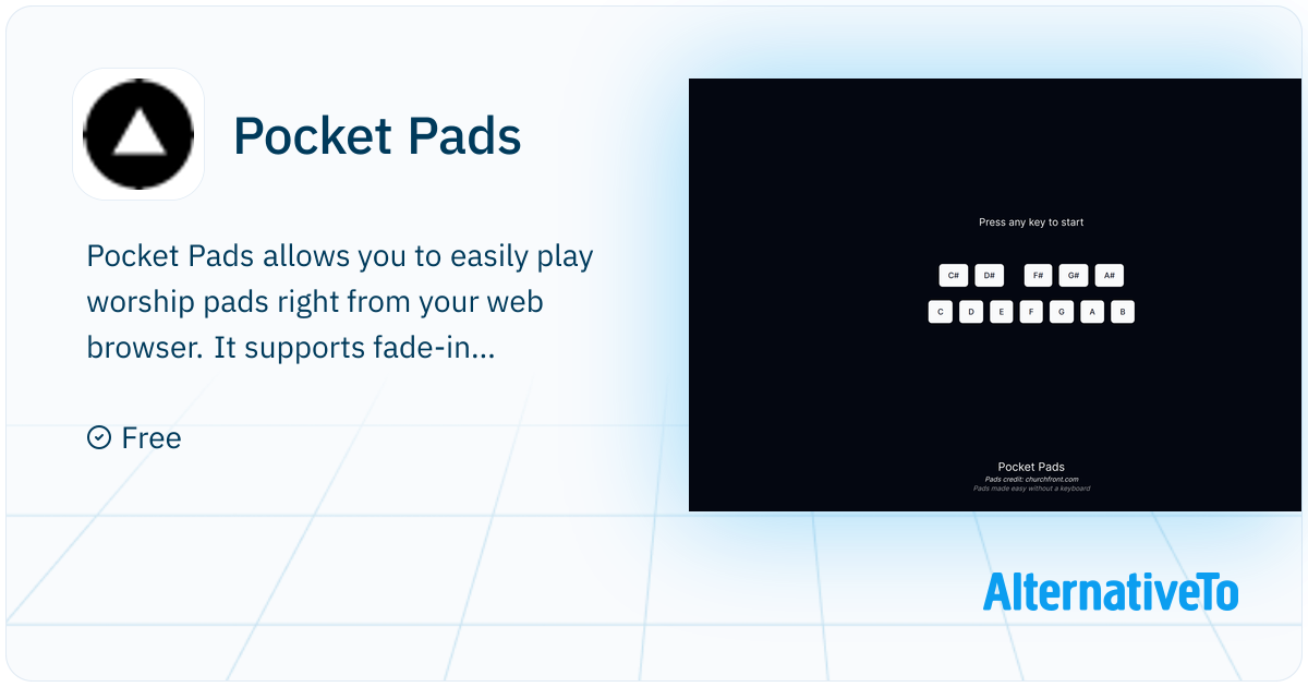 Pocket Pads: Pads made easy without a keyboard | AlternativeTo