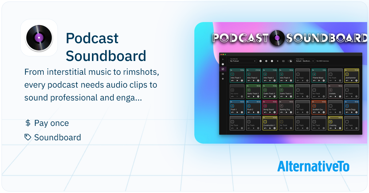 Podcast Soundboard: A simple and pretty soundboard application ...