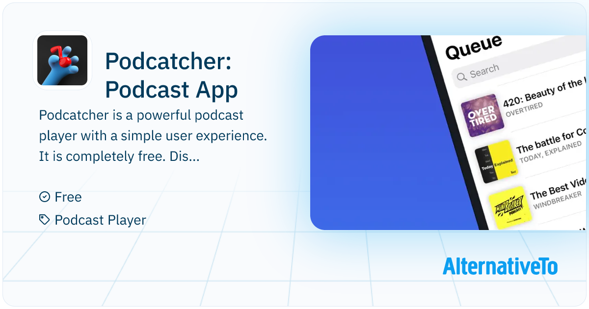 Podcatcher: Podcast App: Free podcast app with no ads or tracking ...