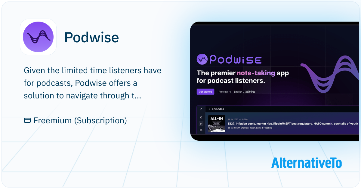 Podwise: The premier AI powered learning app for podcast listeners ...