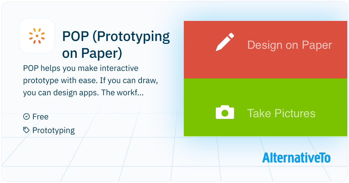 POP (Prototyping on Paper): POP helps you make interactive prototype ...