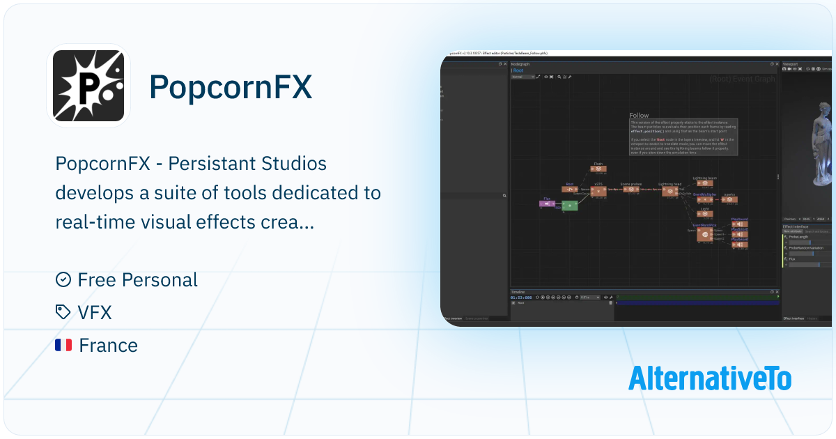 PopcornFX: A suite of tools dedicated to real-time visual effects ...