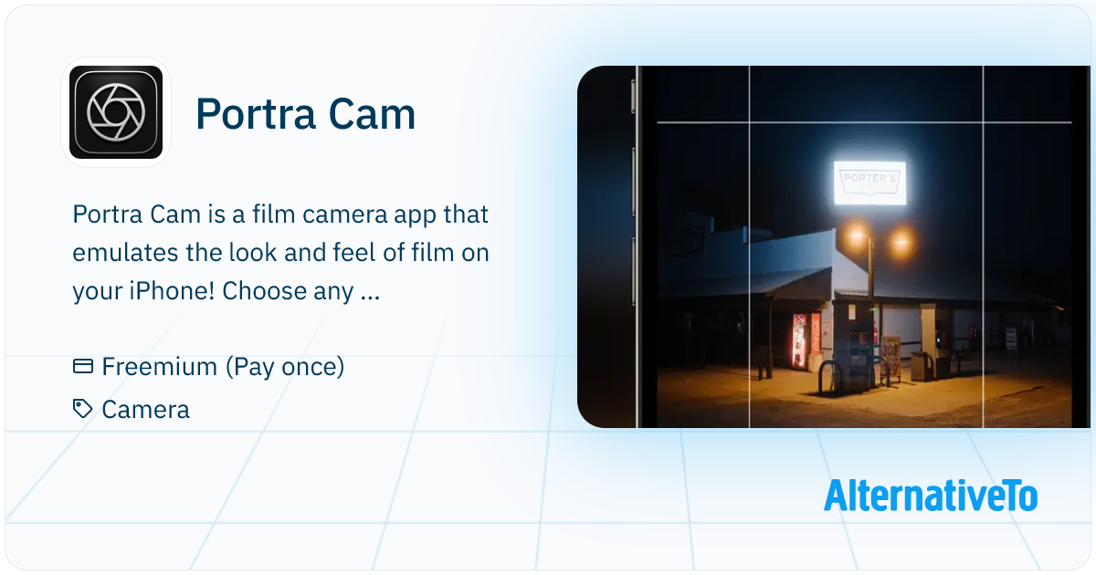Portra Cam: Film camera app that emulates the look and feel of film on ...