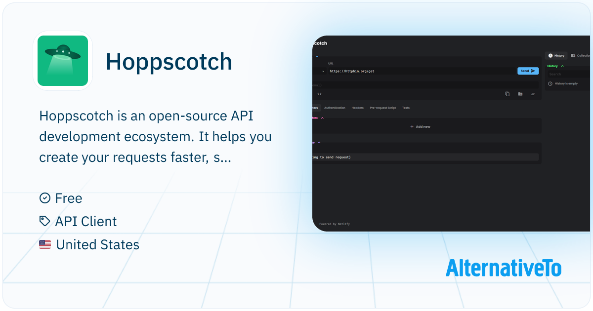 Hoppscotch: Open source API development ecosystem | AlternativeTo