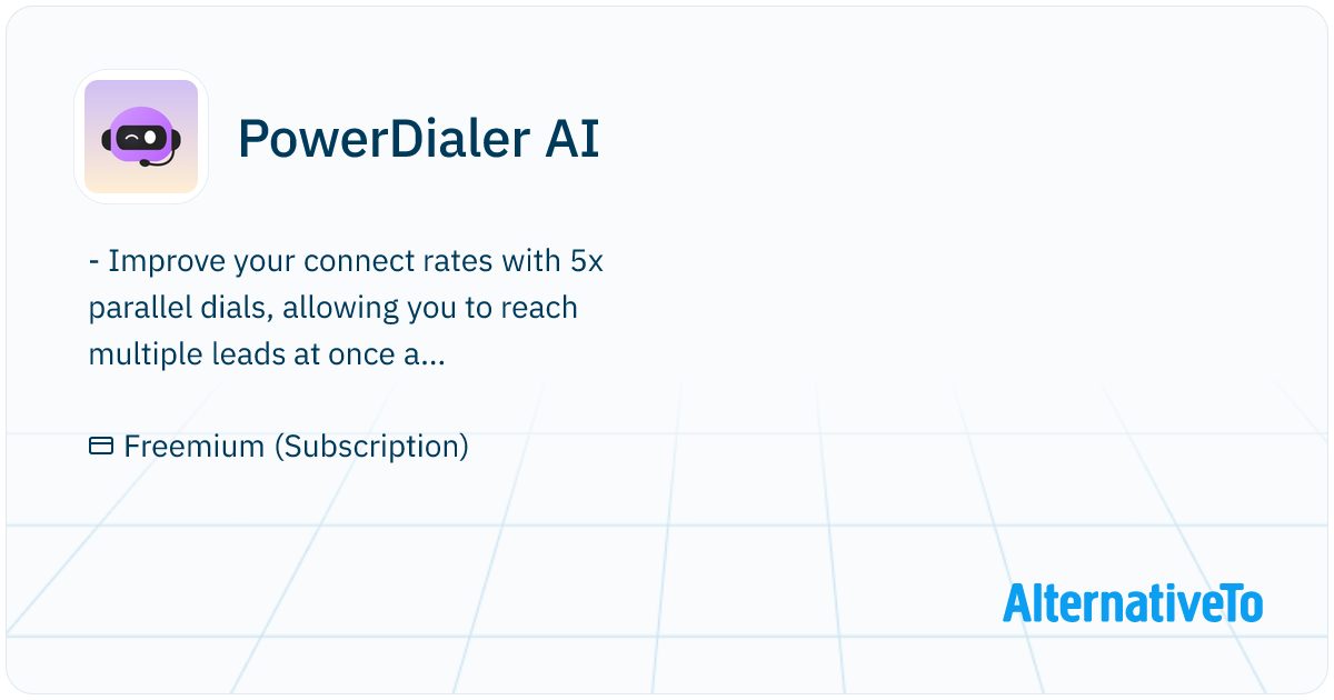 PowerDialer AI: Affordable, AI-powered parallel dialer designed to ...