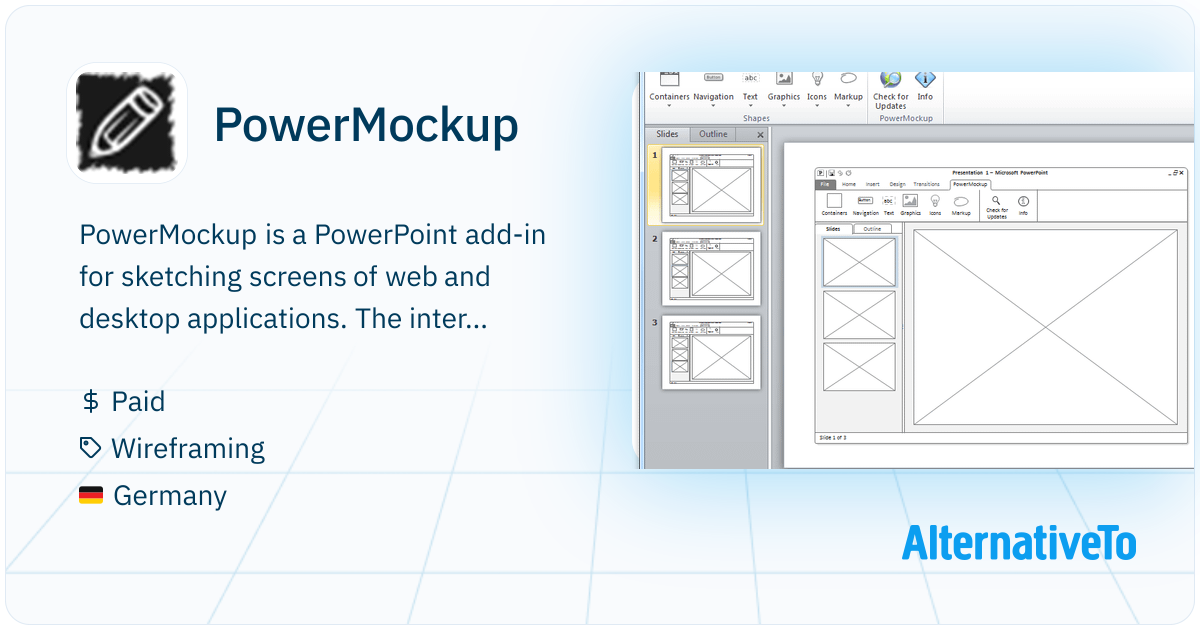 PowerMockup: PowerPoint add-in for sketching | AlternativeTo