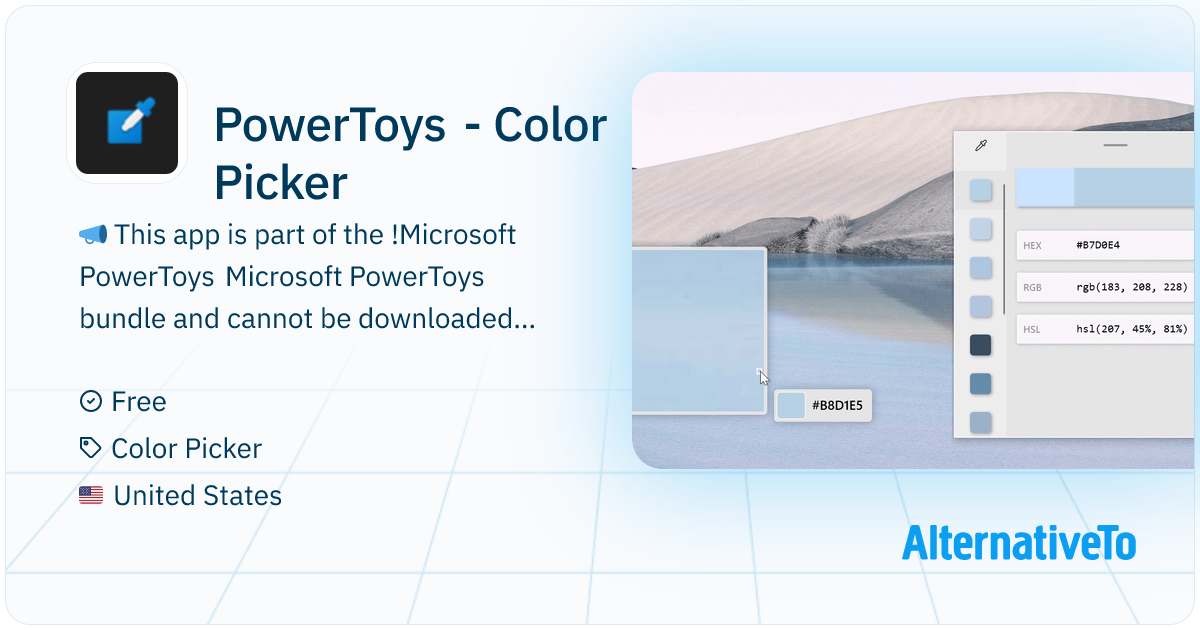 PowerToys - Color Picker: A system-wide color picking utility for ...