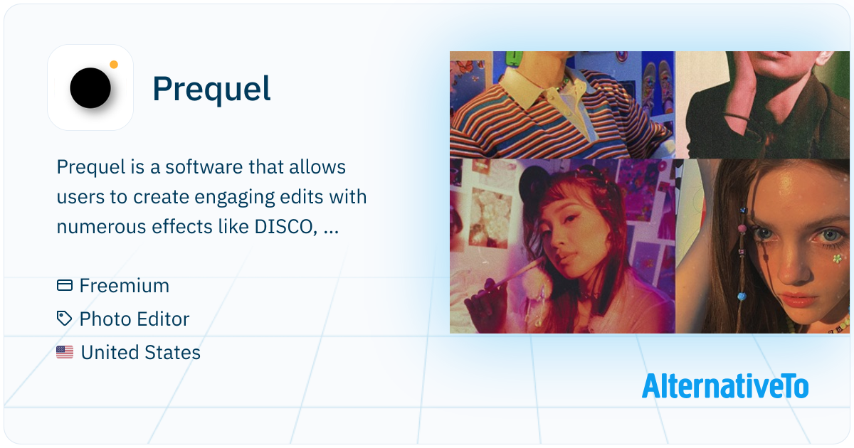 Prequel: Software that offers a wide range of aesthetic editing tools ...