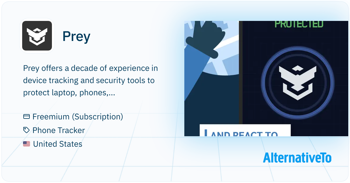 Prey: Offers a decade of experience in device tracking and security ...