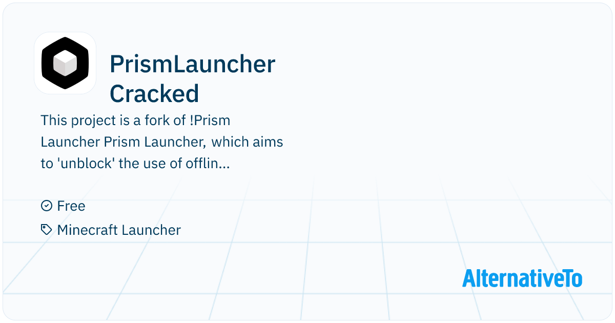 PrismLauncher Cracked: This project is a fork of Prism Launcher, which ...