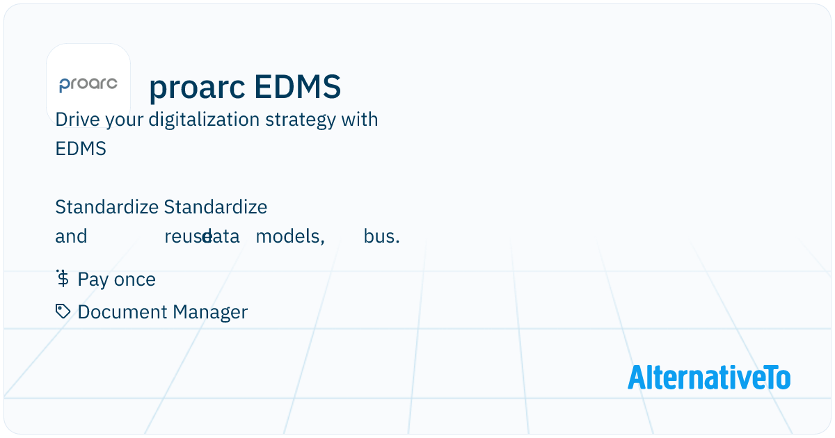 proarc EDMS: The proven Engineering Document Management Solution to ...