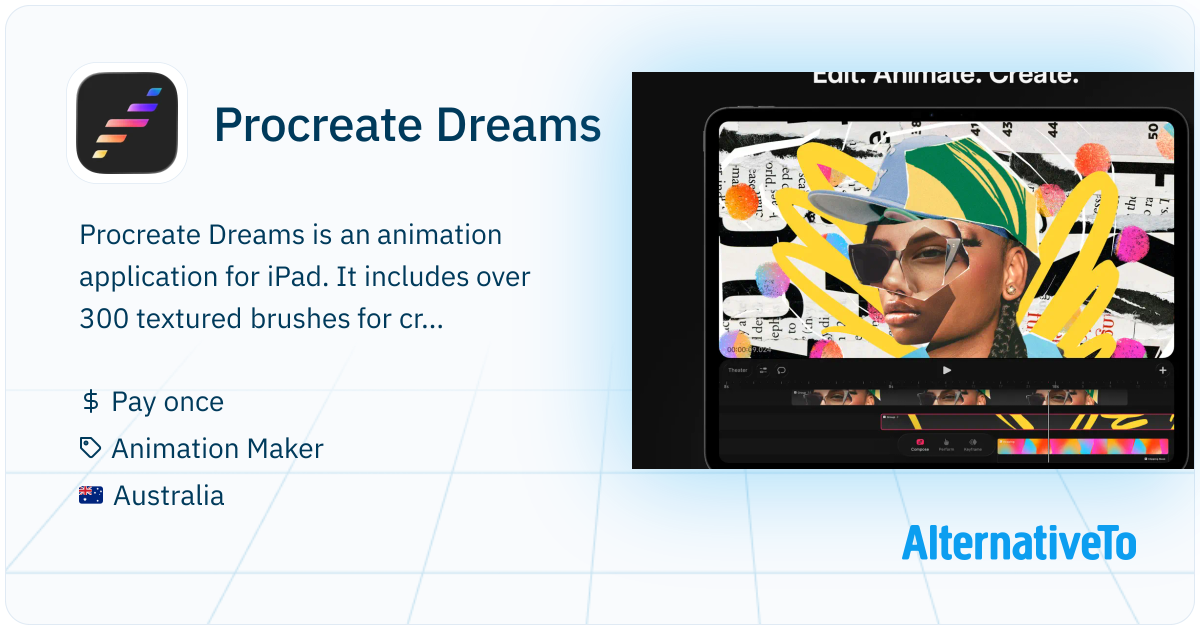 Procreate Dreams: IPad animation app with 300+ brushes and pro tools ...