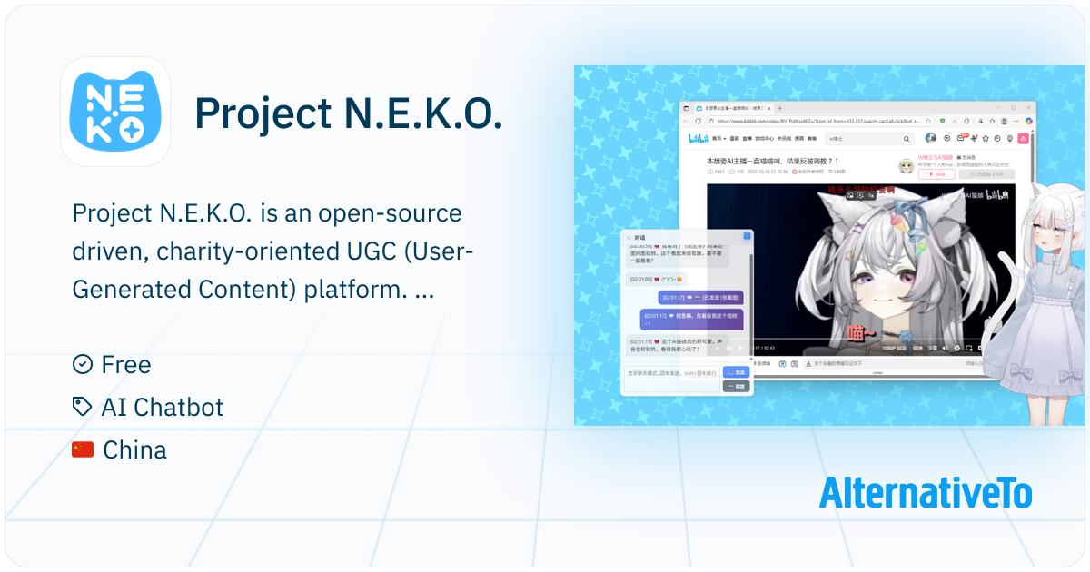 Project N.E.K.O.: N.E.K.O., an AI-native metaverse that nurtures ...