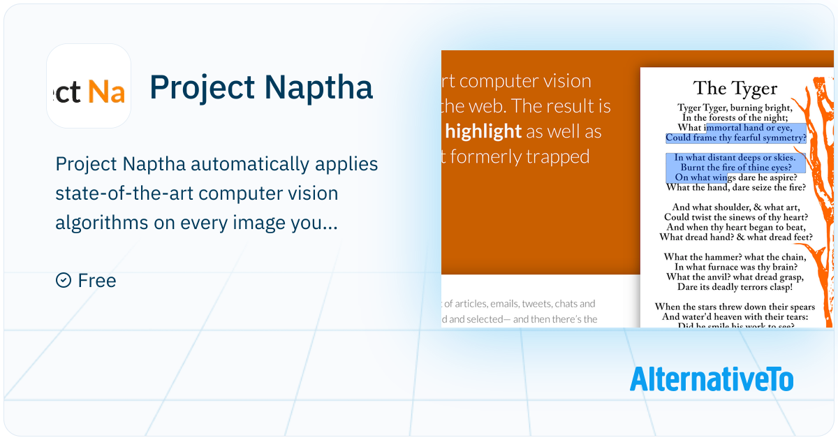 Project Naptha: Highlight, copy, and translate text from any image ...