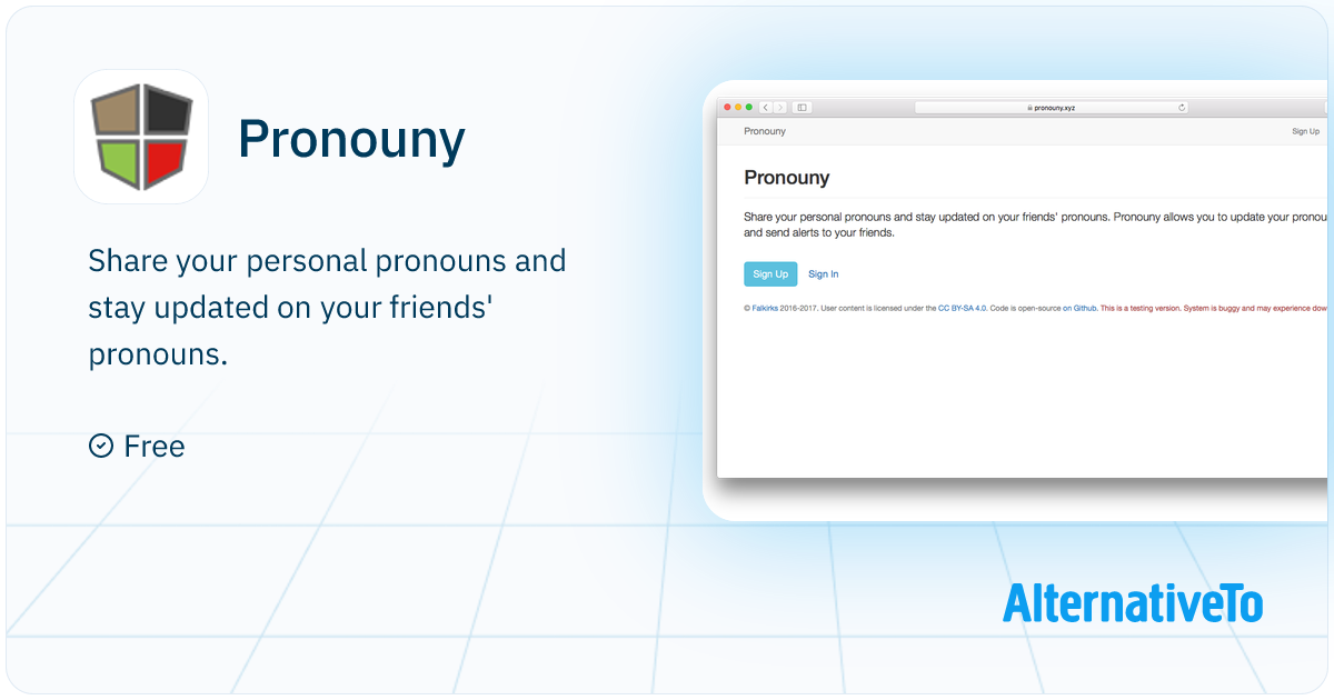 Pronouny: Share your personal pronouns and stay updated on your friends ...