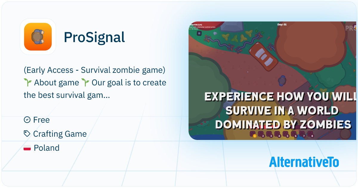 ProSignal: Crafting/Survival zombie sandbox | AlternativeTo